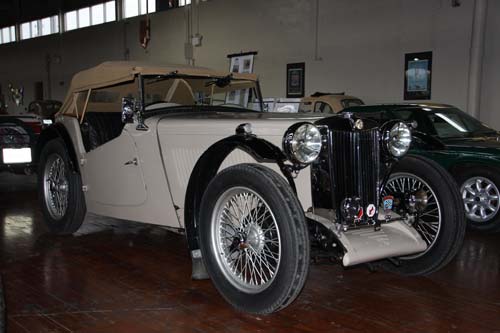 MG TC Midget- 1948 - Lane Motor Museum