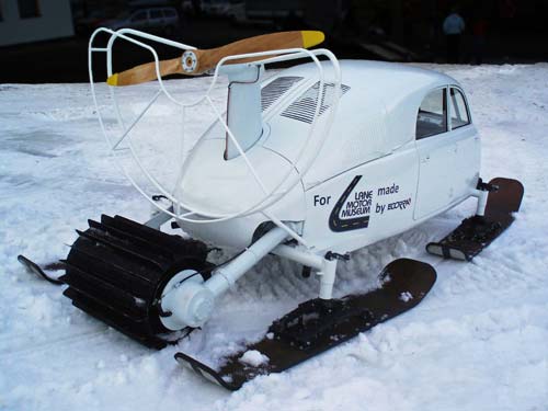 Tatra-V-855 Aerosled Prototype (replica)-1942 - Lane Motor Museum